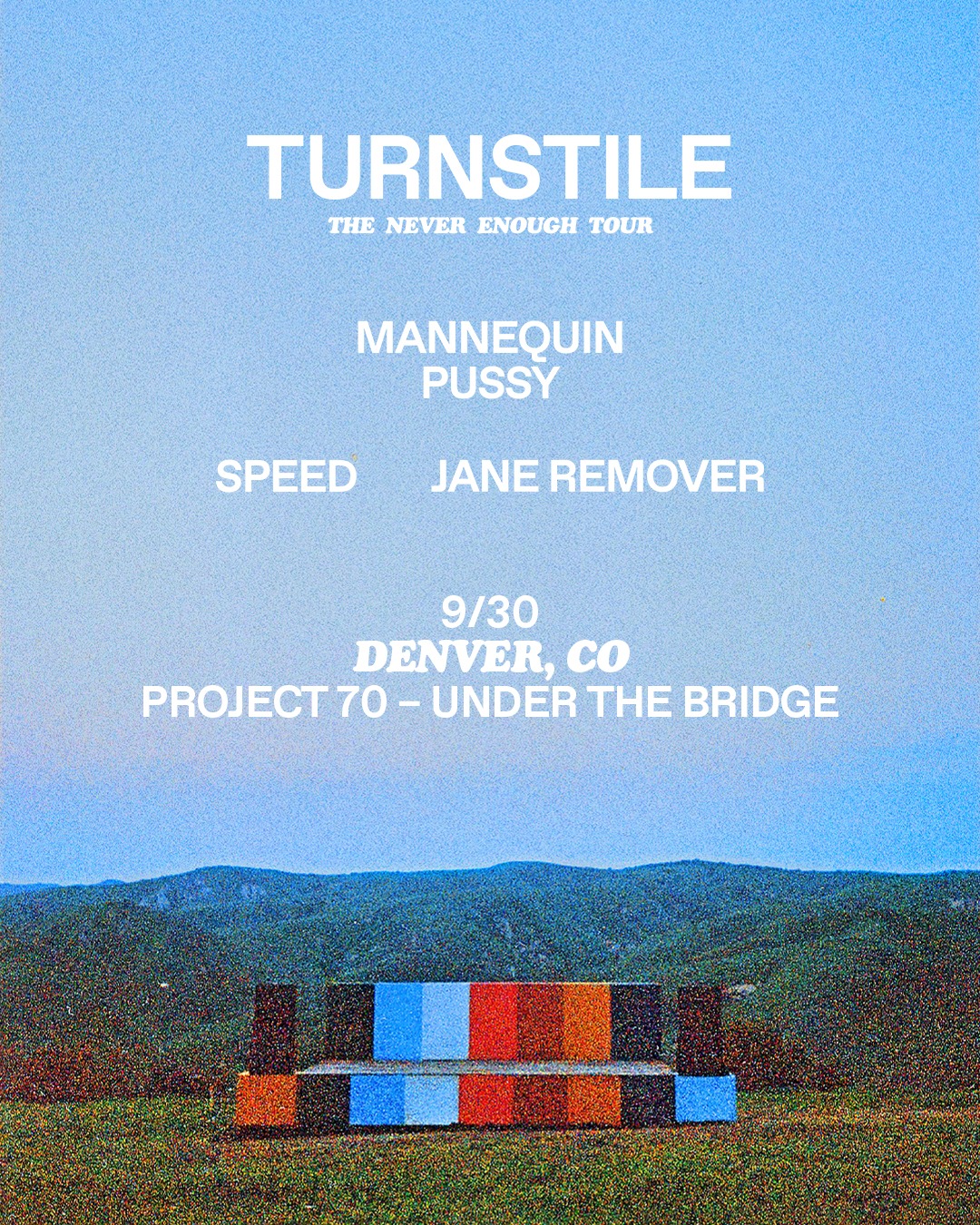 Denver New Show Get Ready For Turnstile With Mannequin Pussy Speed