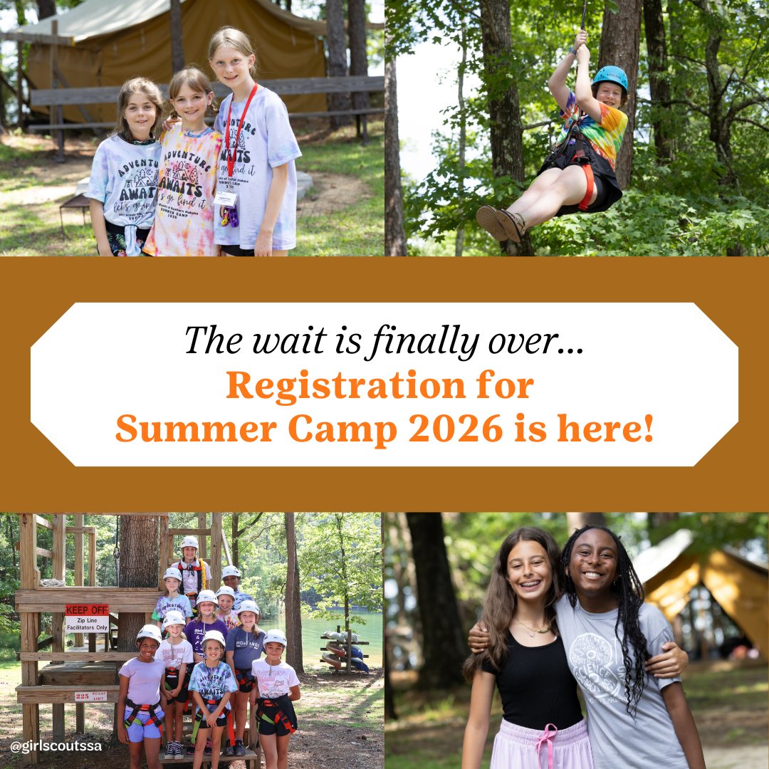 The wait is finally... - Girl Scouts of Southern Alabama | Facebook