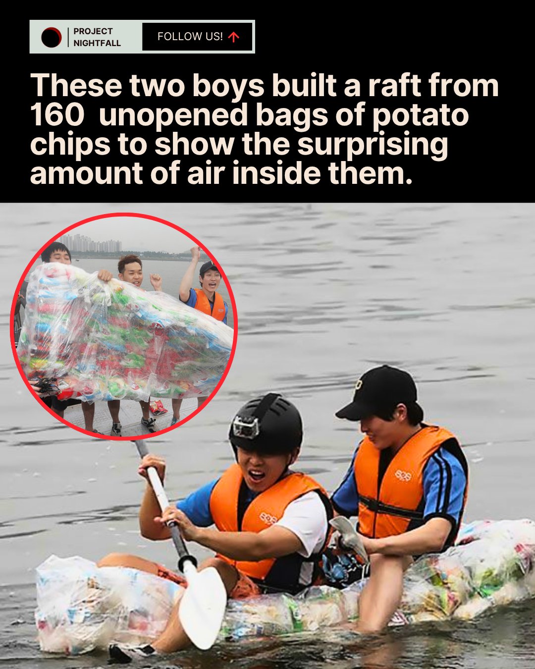 Project - Most of what we toss is just nitrogen-packed air meant to ...
