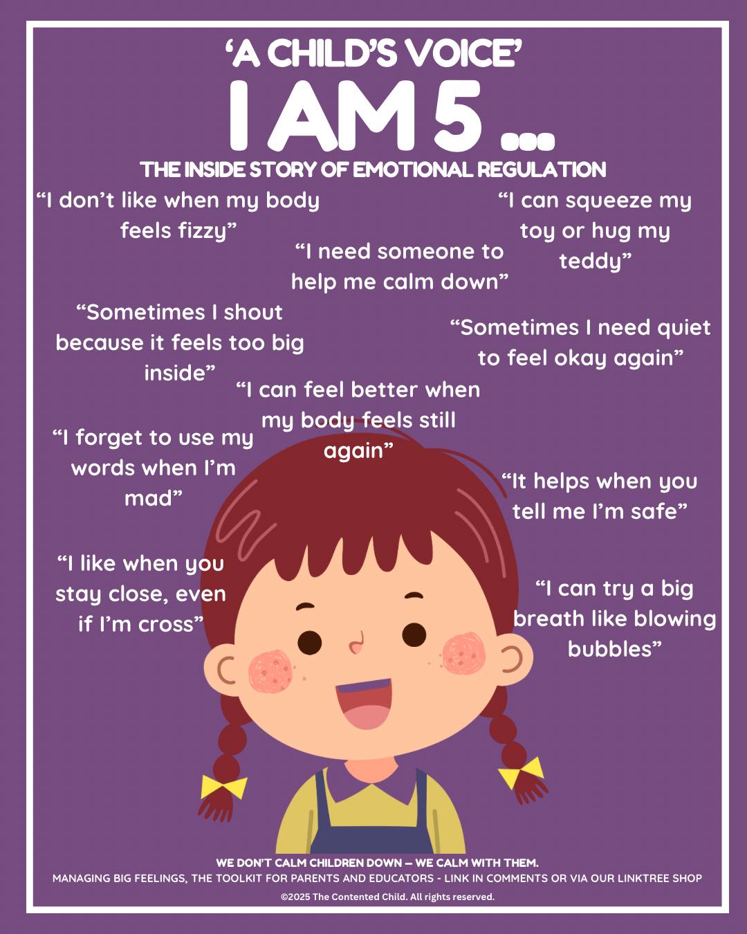 The Contented - When I Have Big Feelings (Age 5) At five, children are ...