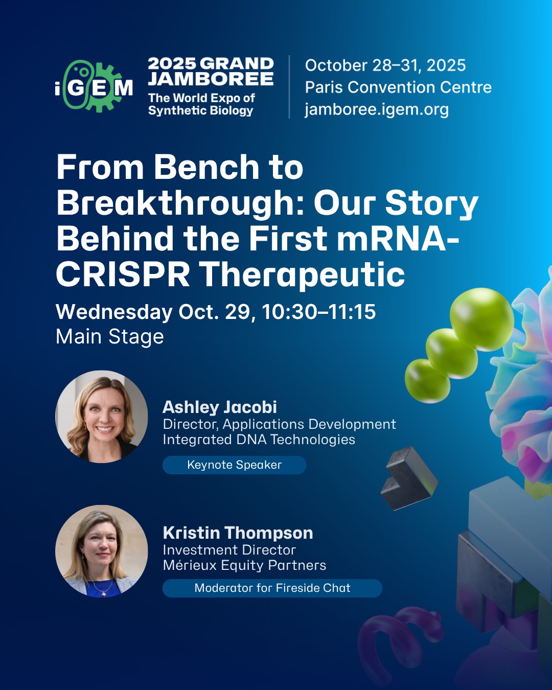 IGEM Foundation - The next chapter of CRISPR isn’t about... | Facebook