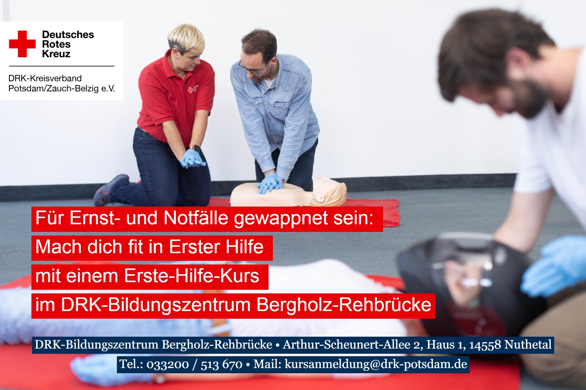 Potsdam Erste Hilfe Kurs