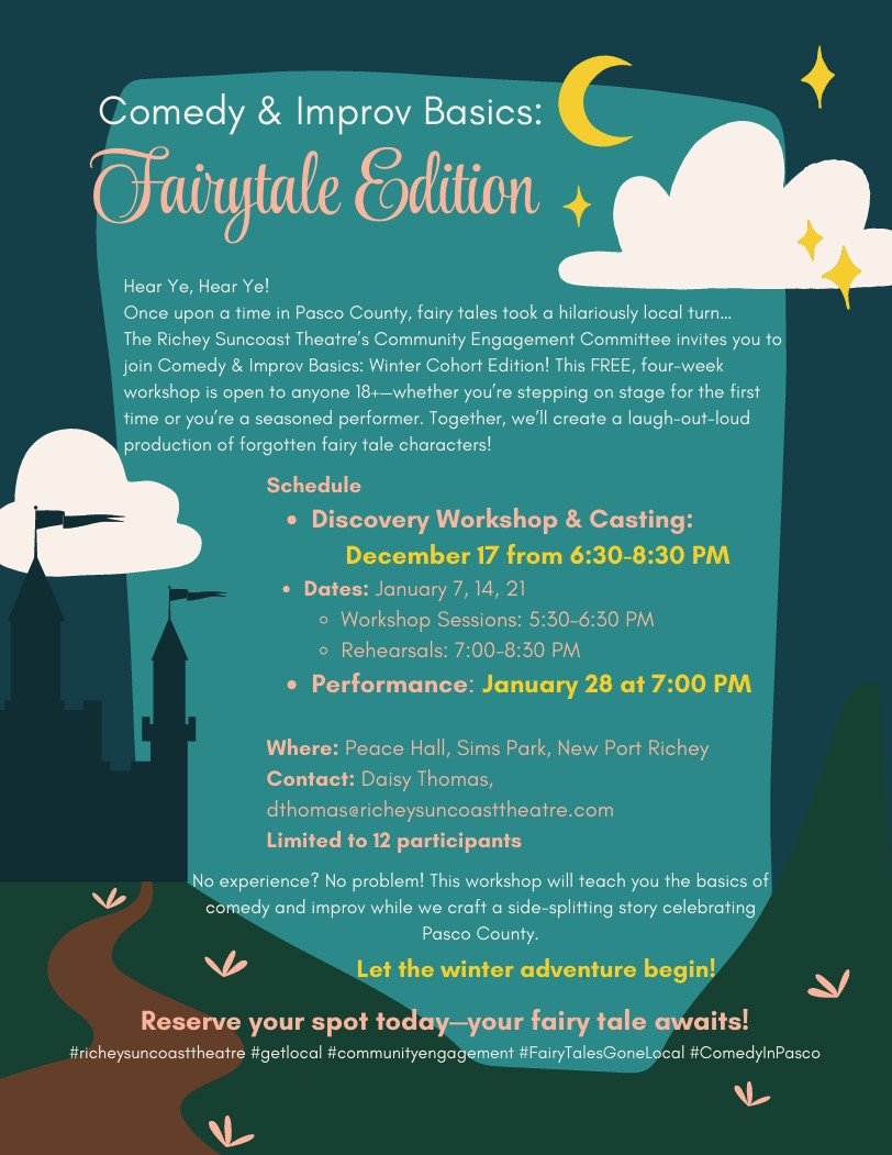 Comedy & Improc Basics: Fairytale Edition - Open Auditions and Workshop