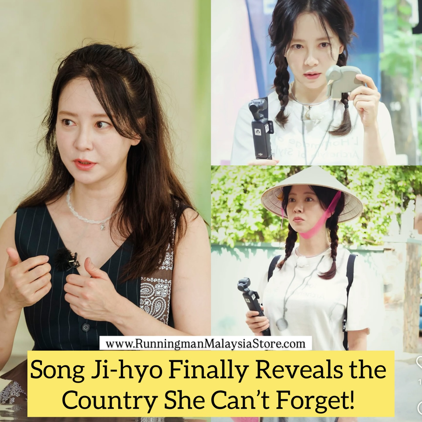 Runningman Song Ji Hyo Finally Reveals The Country She Cant Forget ️ Host “ji Hyo What