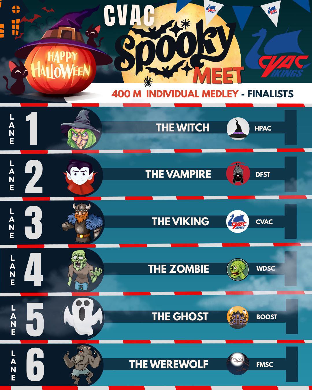 Codiac - Welcome to the CVAC spooky meet where the fiercest creatures ...