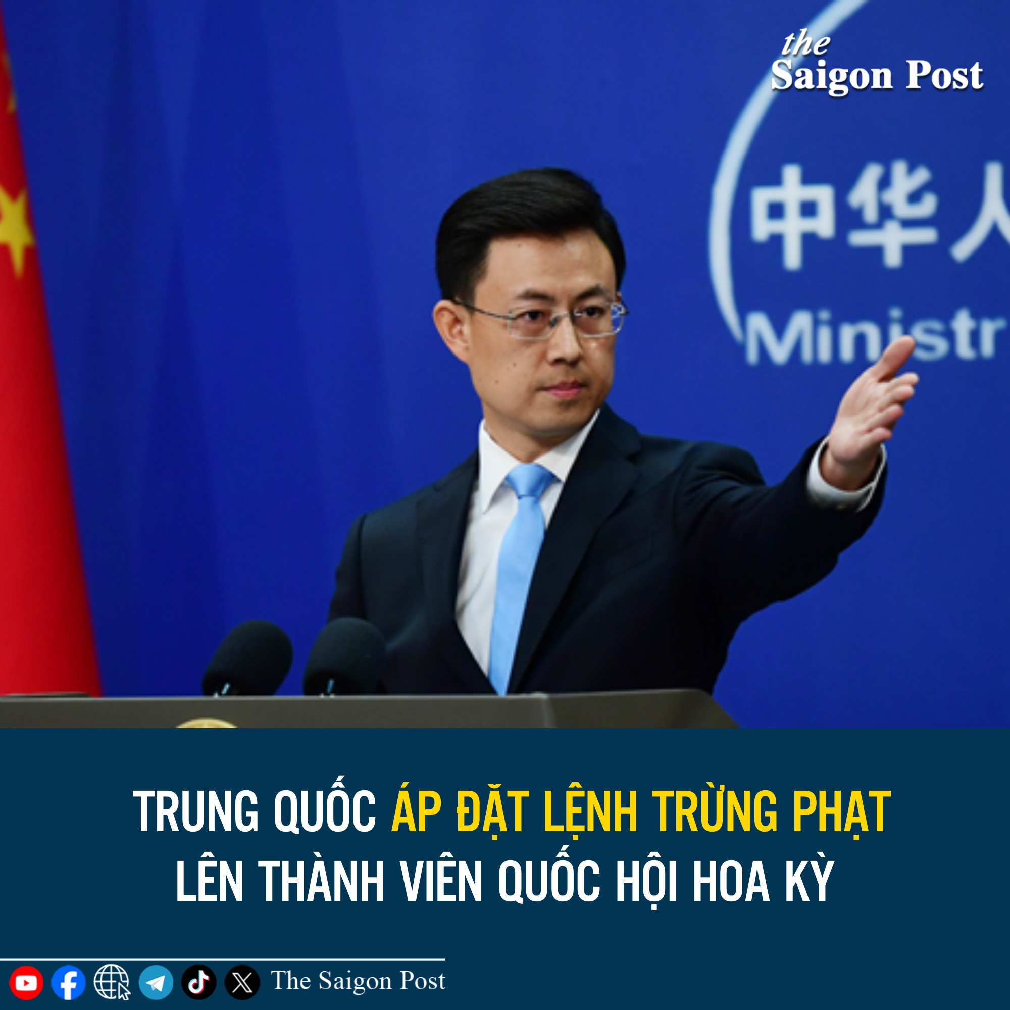 The Saigon Trung Quốc Vừa Công Bố Lệnh Trừng Phạt Nhắm Vào Nhiều