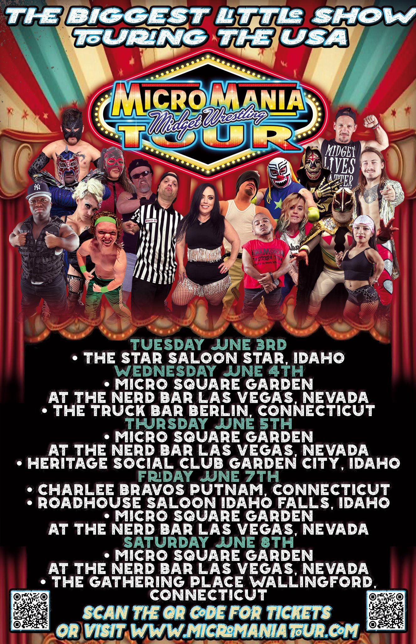 Micromania 🚨 Exciting News The Micromania Midget Wrestling Tour Is