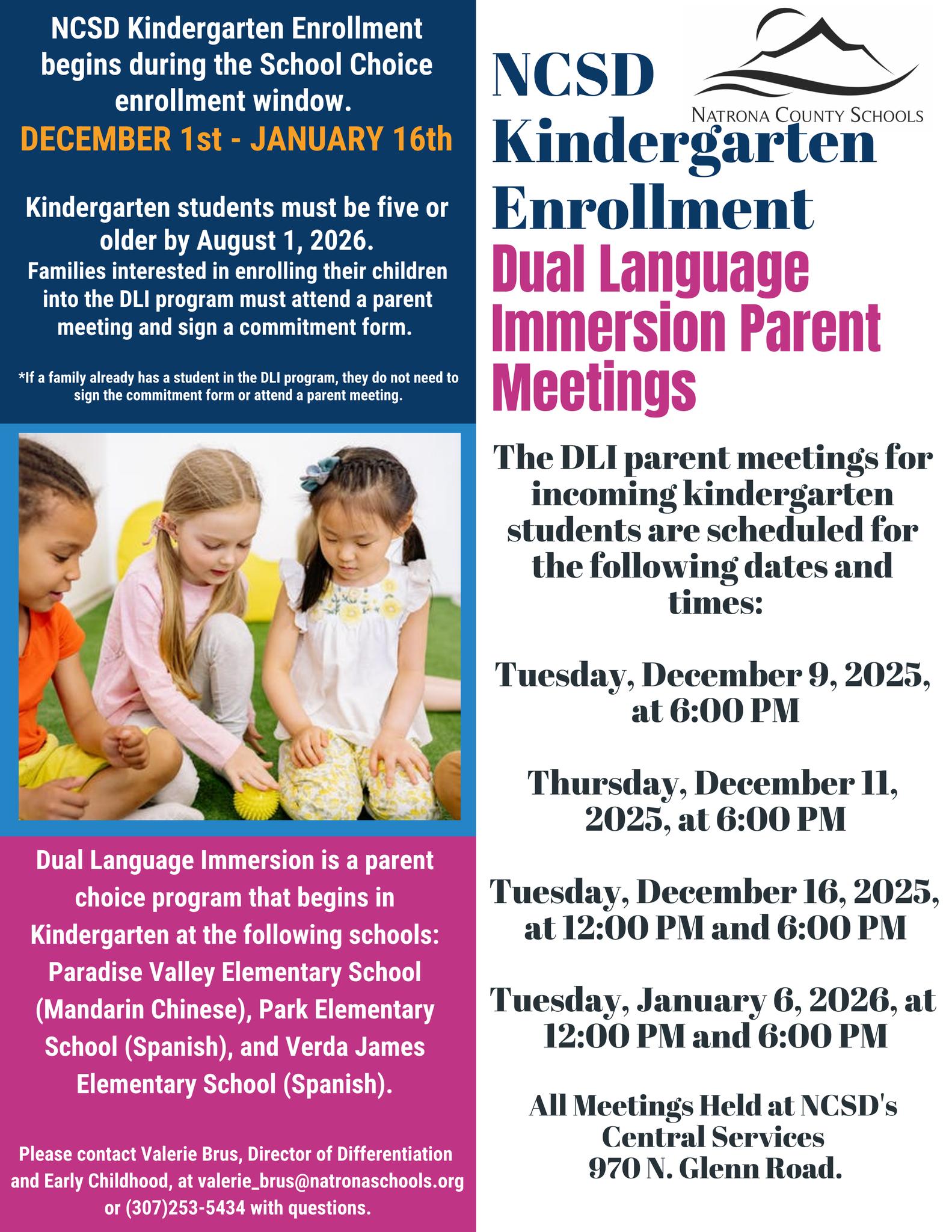 Natrona - NCSD Kindergarten Enrollment for the upcoming 2026-2027 ...