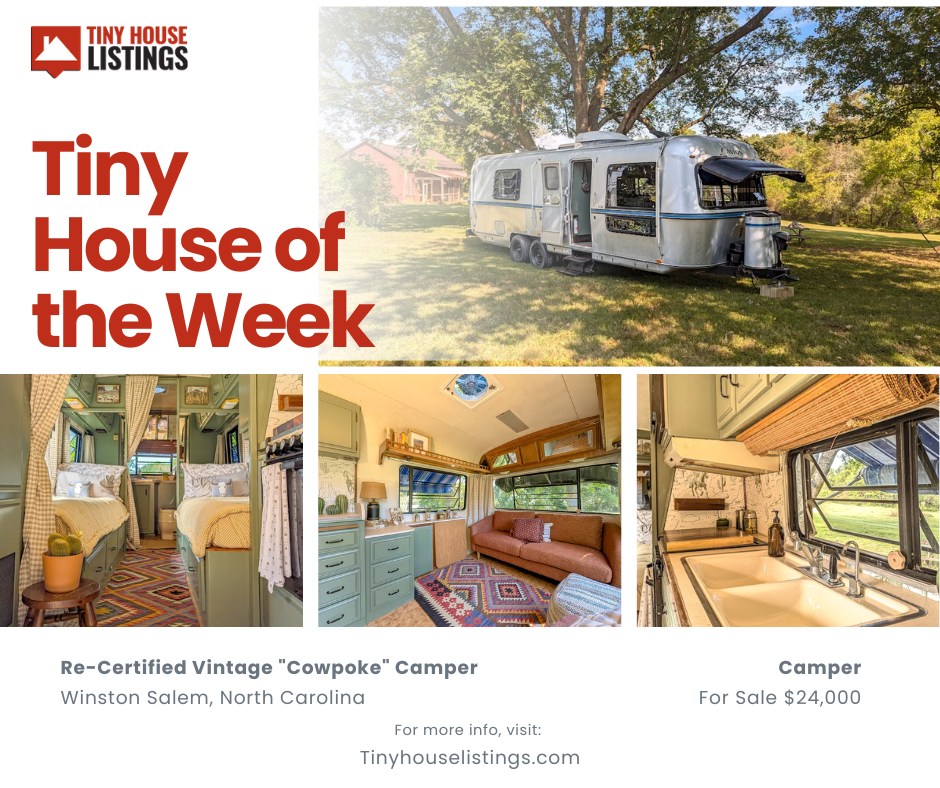 Tiny - 🌟 Tiny House of the Week! 🌟 Check out this re-certified vintage ...