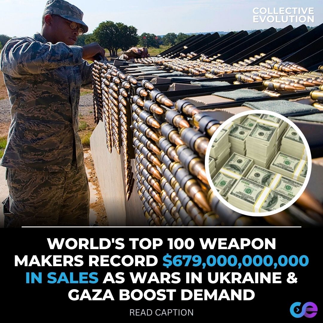 Collective Global Arms Sales Reached Unprecedented Levels In 2024 As