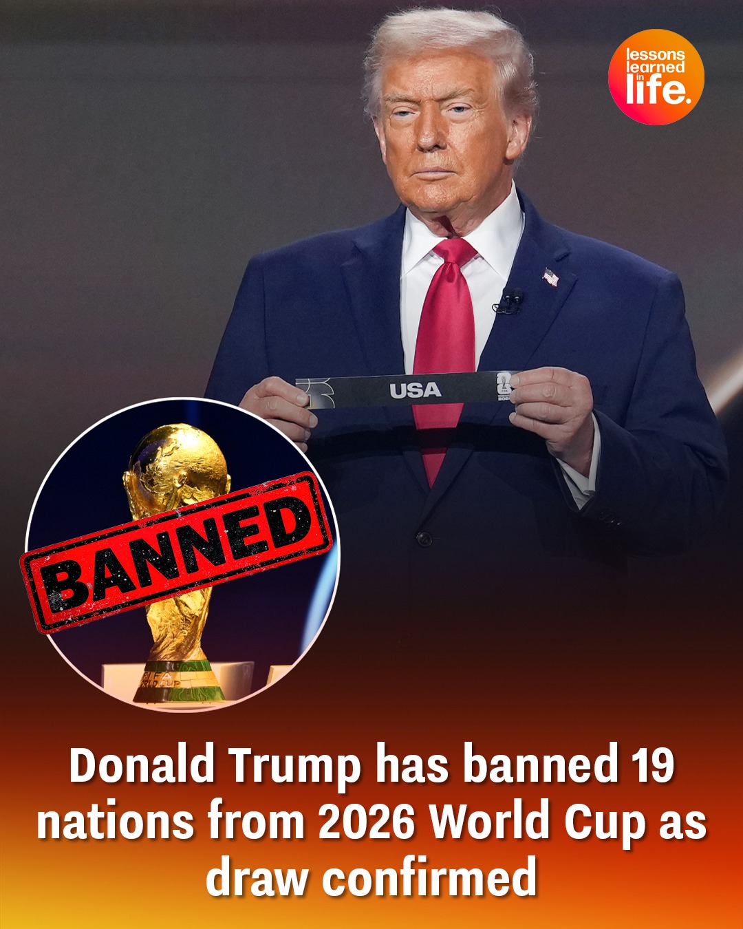 Lessons - 🚨 19 nations will NOT be allowed in the US... | Facebook