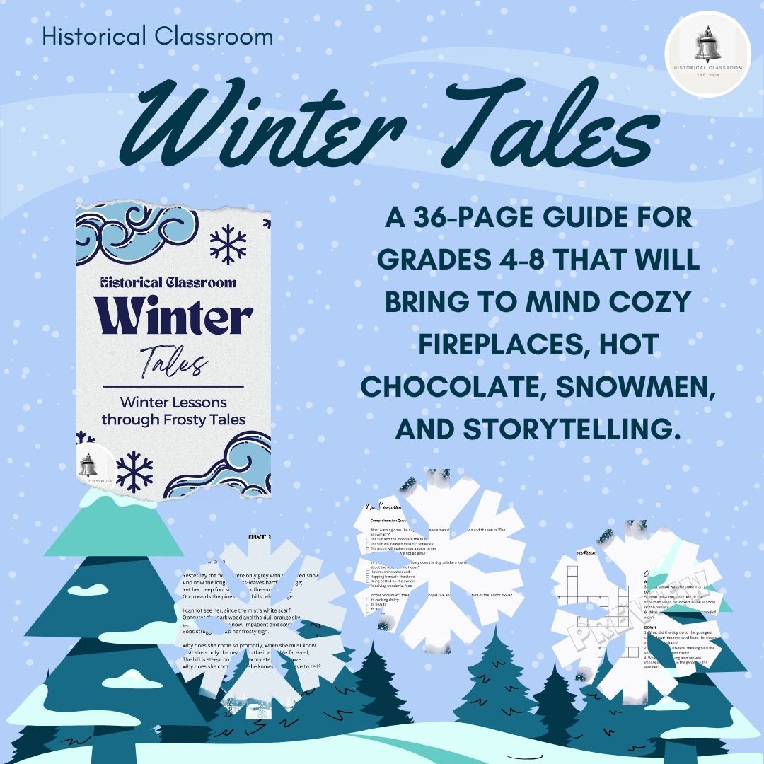 Historical - ️ Cozy up your classroom with Winter Tales! This 36-page ...