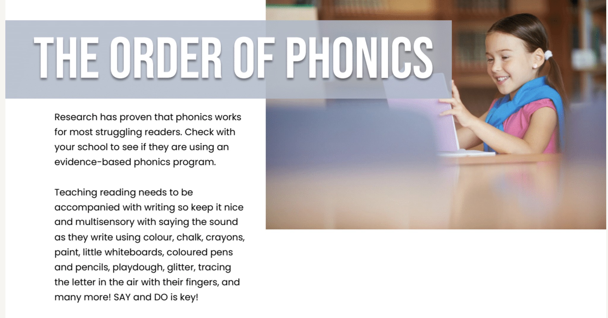 Decoding - The Order of Teaching Phonics! Download your FREE Weekly ...