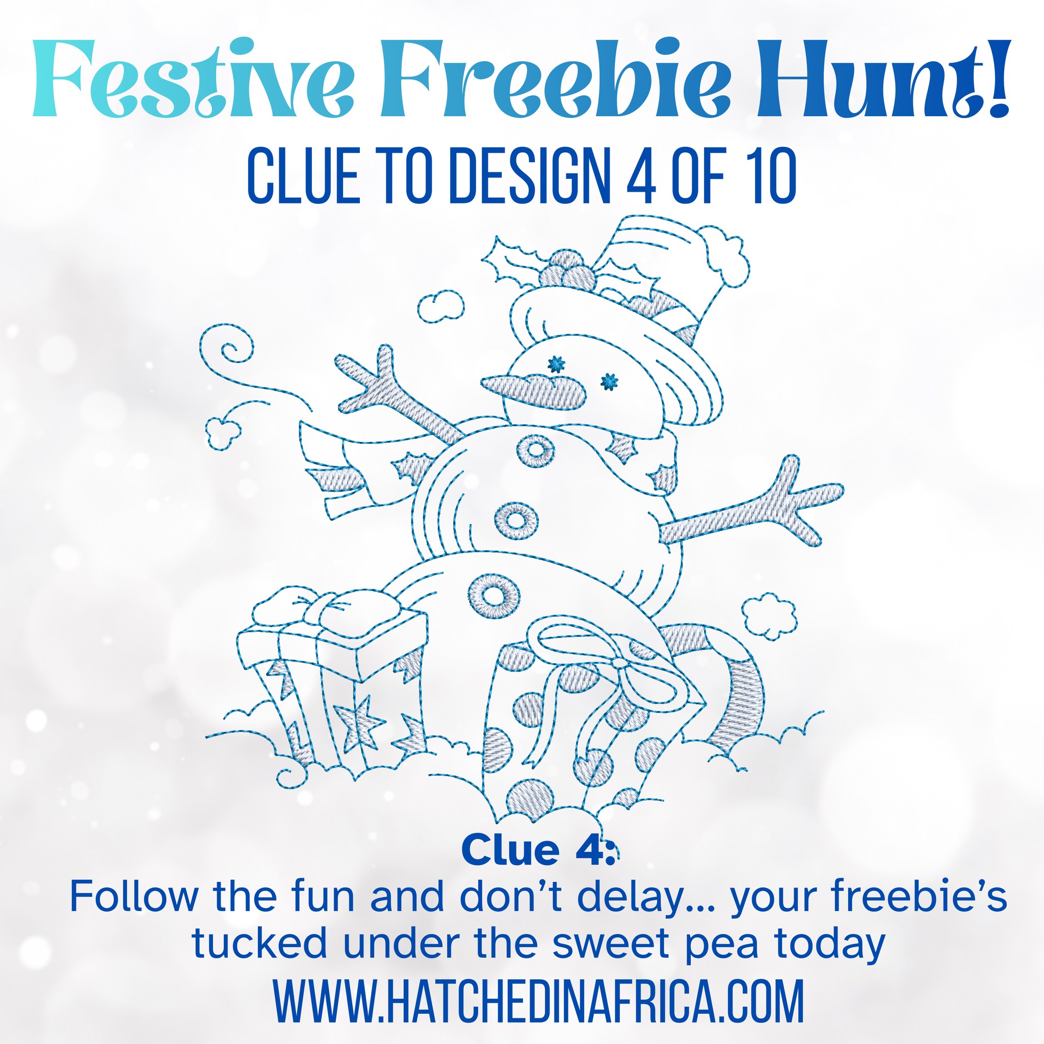 Hatched - 🎁 Freebie Hunt – Number 4! 🎁 You’re doing amazing, stitchers ...
