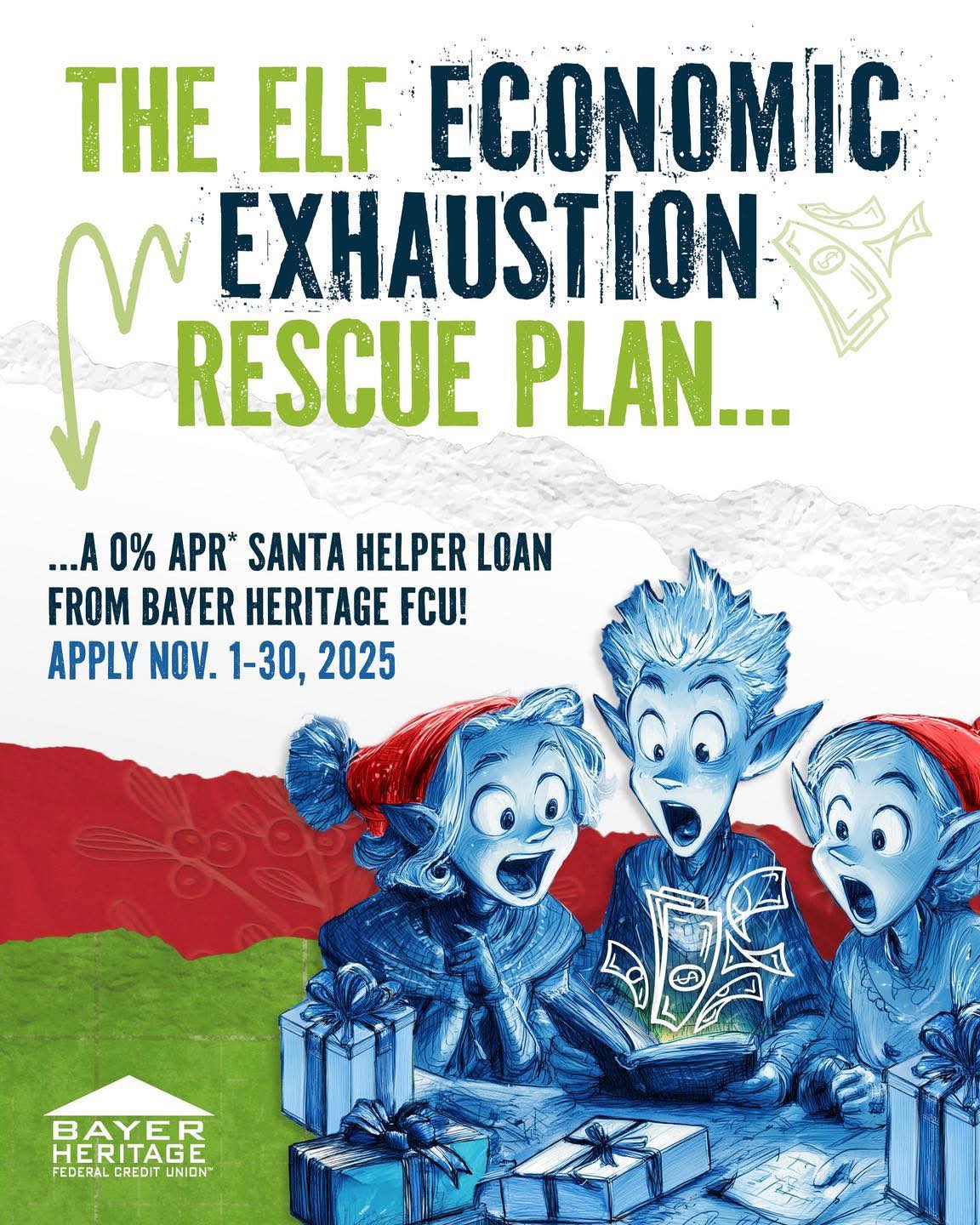 Bayer - Our 2025 Santa Helper Loan is here! It’s our Elf Economic ...