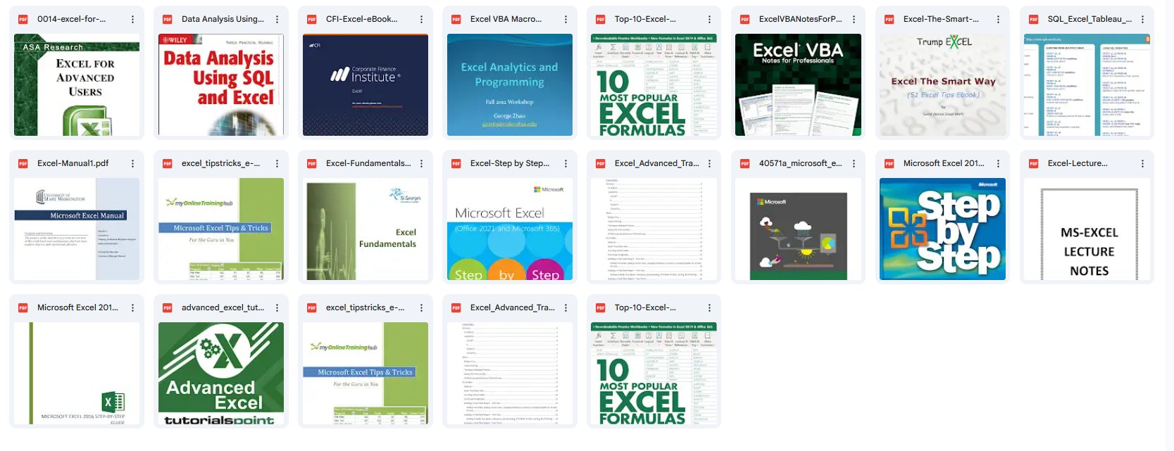 Anne's - Sa mga naghahanap ng Microsoft Excel resources, I compiled it ...