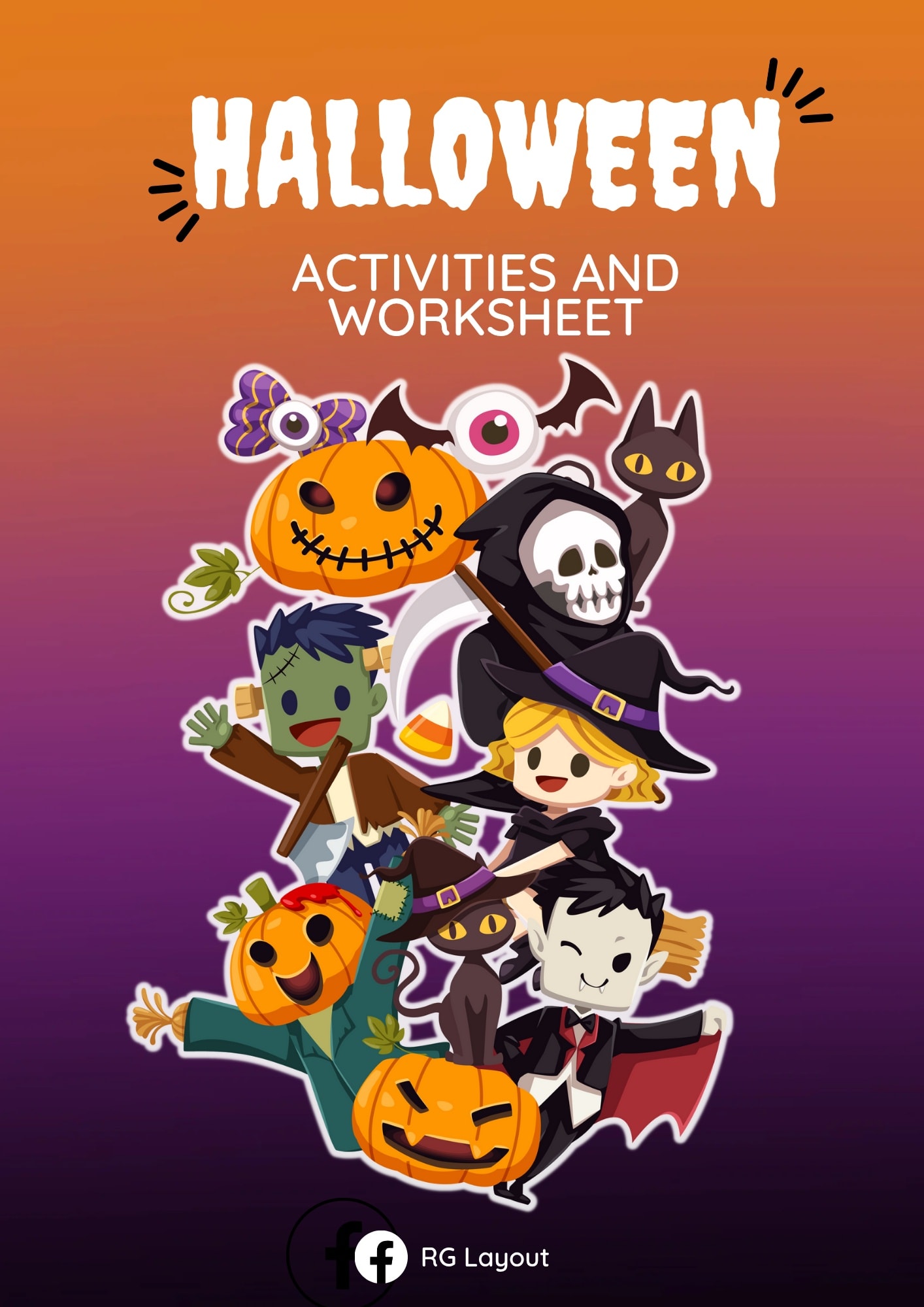 RG - HALLOWEEN special 🎉☠️👹👻 Free printable halloween activities and ...