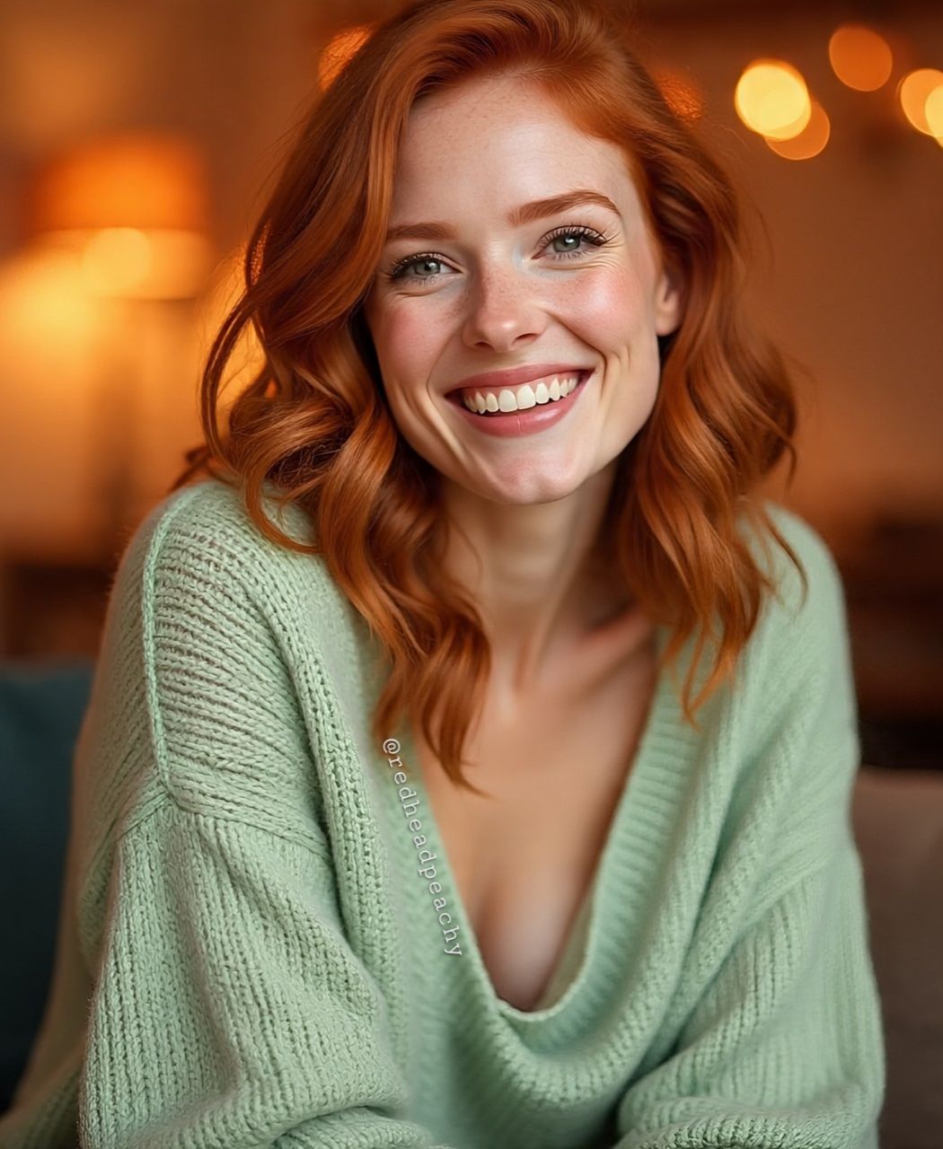 Redhead And Peachy Bottoms