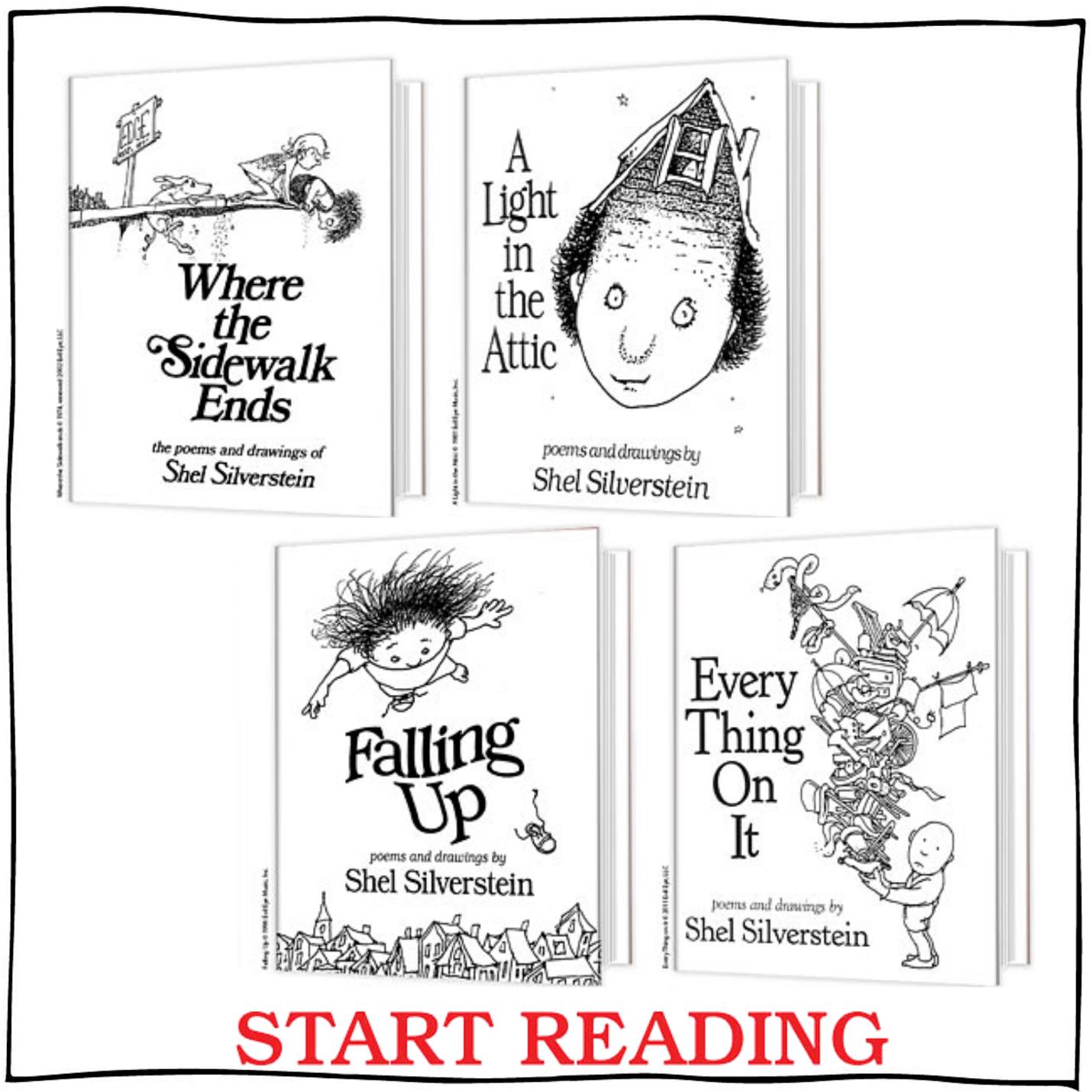 Shel Silverstein - Start Your Week With Shel! Read "Circle Road" and ...
