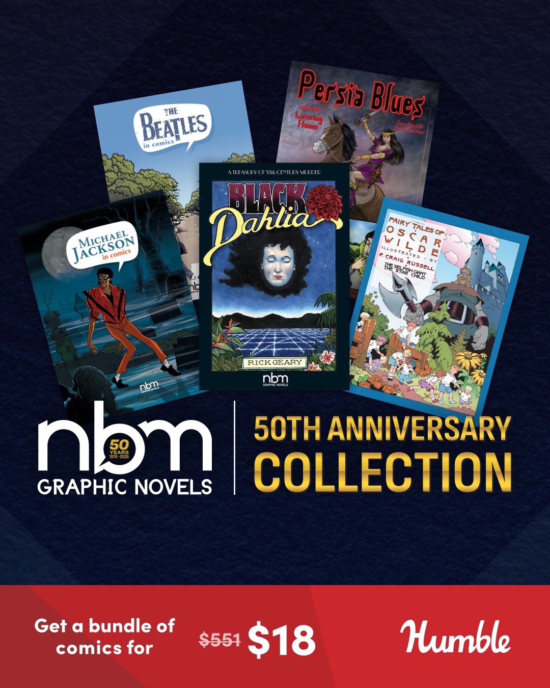 Humble Bundle - Celebrate 50 years of NBM graphic novels... | Facebook