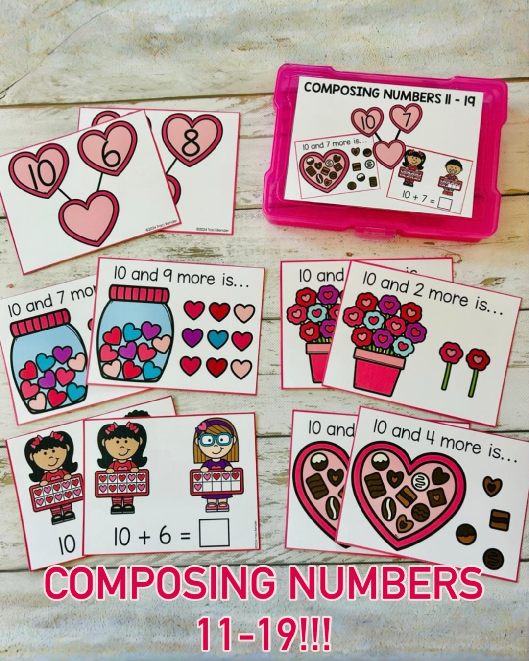 Composing Numbers 11-19! 🩷 FIVE... - The Bender Bunch | Facebook