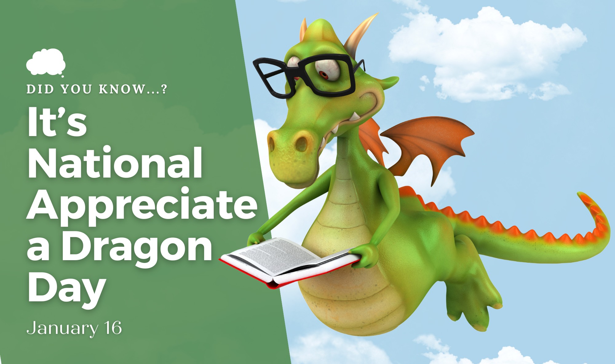 Happy National Appreciate a Dragon Day. Do you... - Woodville Public ...