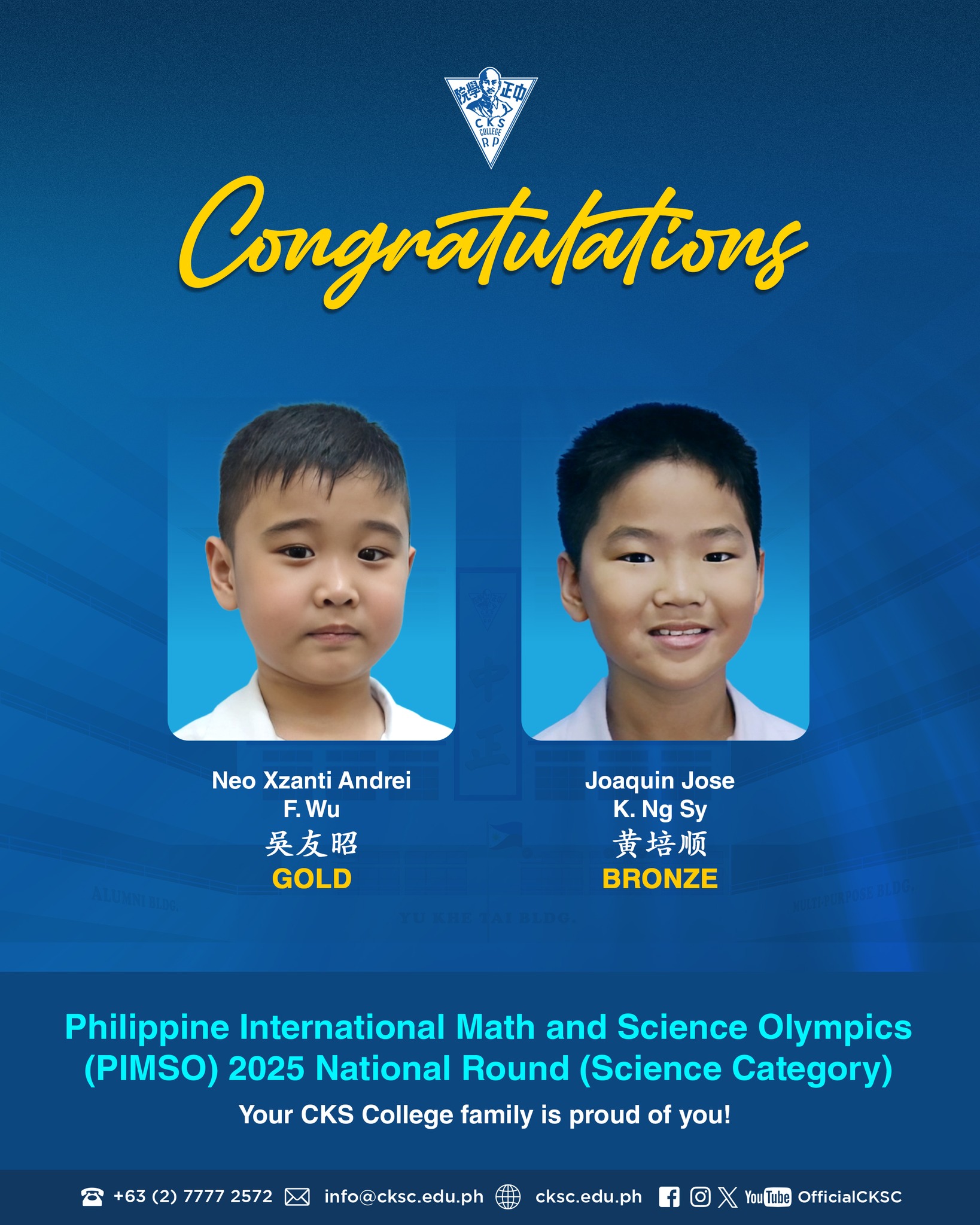 Chiang Kai Shek College - In observance of National Heroes’ Day, there ...