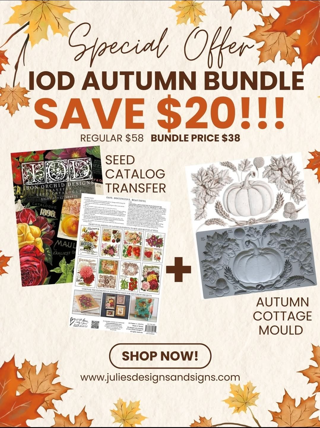 Julie's - Bundle and save ️ https://www.juliesdesignsandsigns.com/iod ...