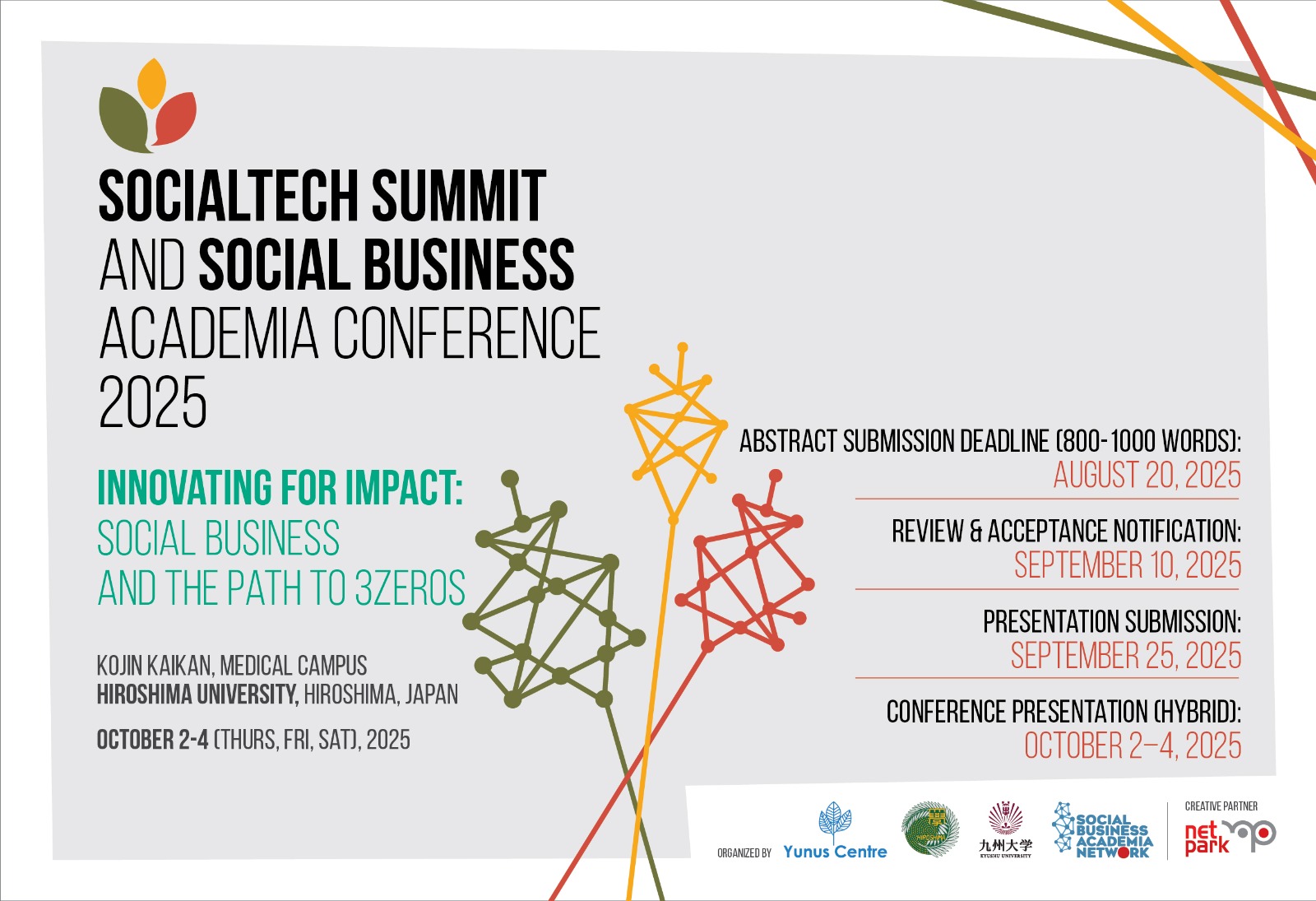 Yunus - Call for Papers – SBAC 2025 | Hiroshima, Japan We are excited ...