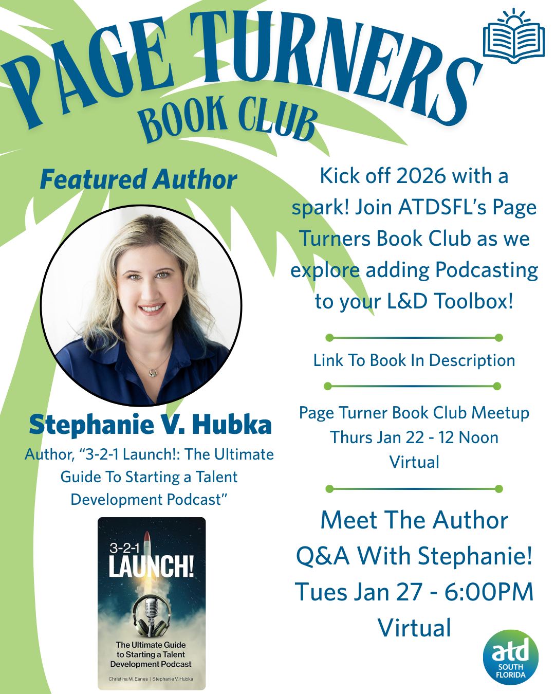 ATD - 📚🎙️ Join ATD South Florida's Page Turners Book Club + Live Q&A ...
