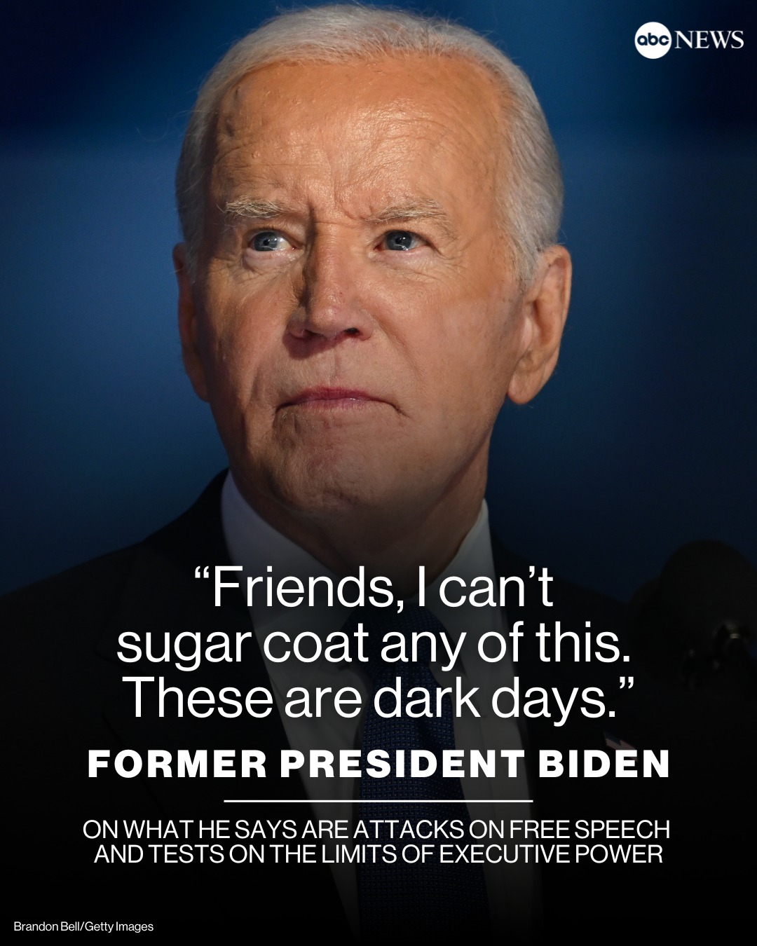 Blue Joe Biden Is Right These Are Truly Dark Days Facebook 5243