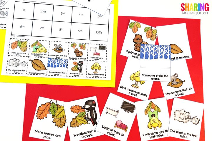 Sharing - Leaf Thief Sequencing https://sharingkindergarten.com/the ...
