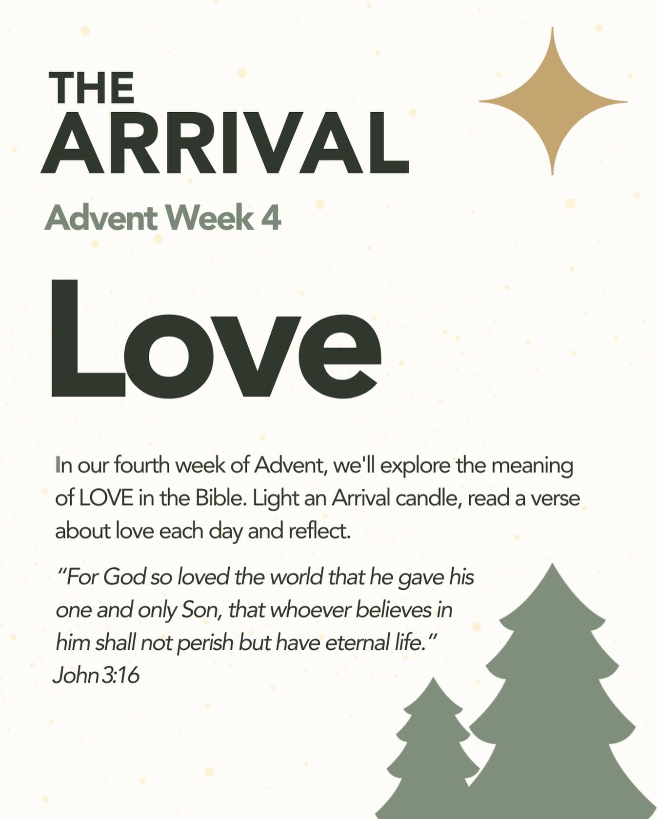 THE ARRIVAL Advent week four... - Stanwood Foursquare Church | Facebook