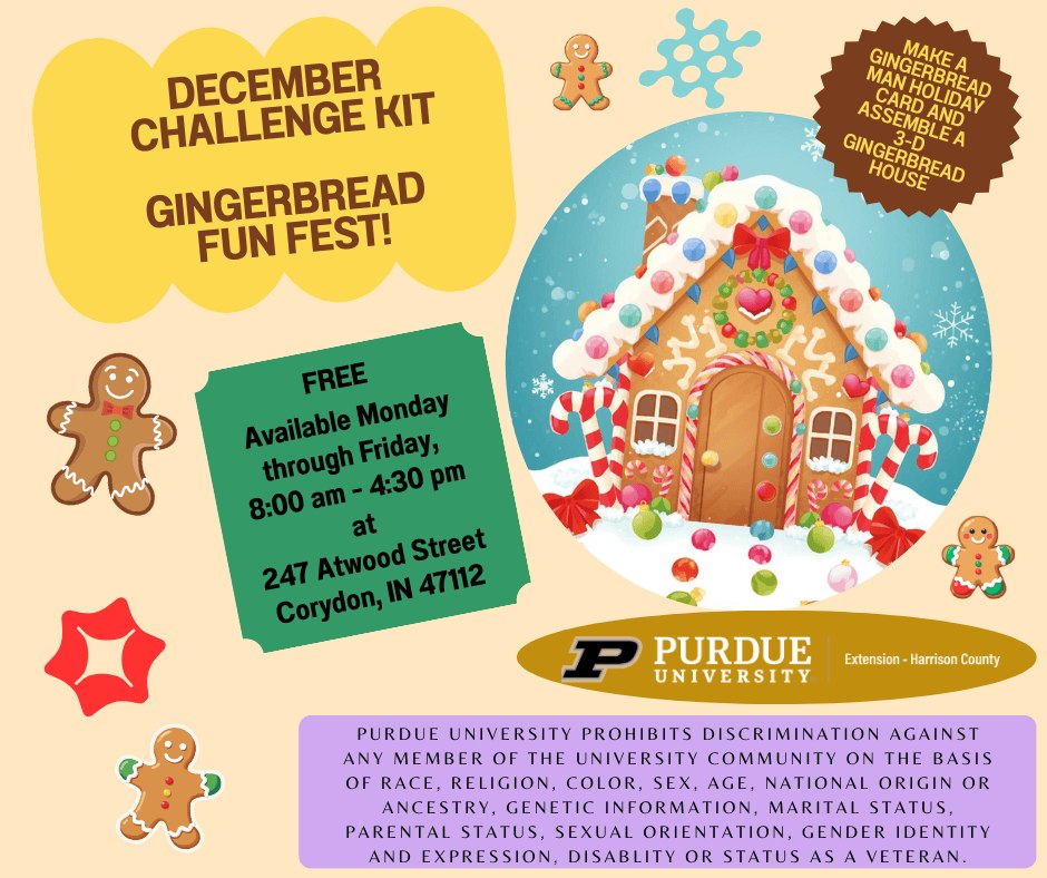 Purdue - The FREE December Challenge Kits are now available at the ...