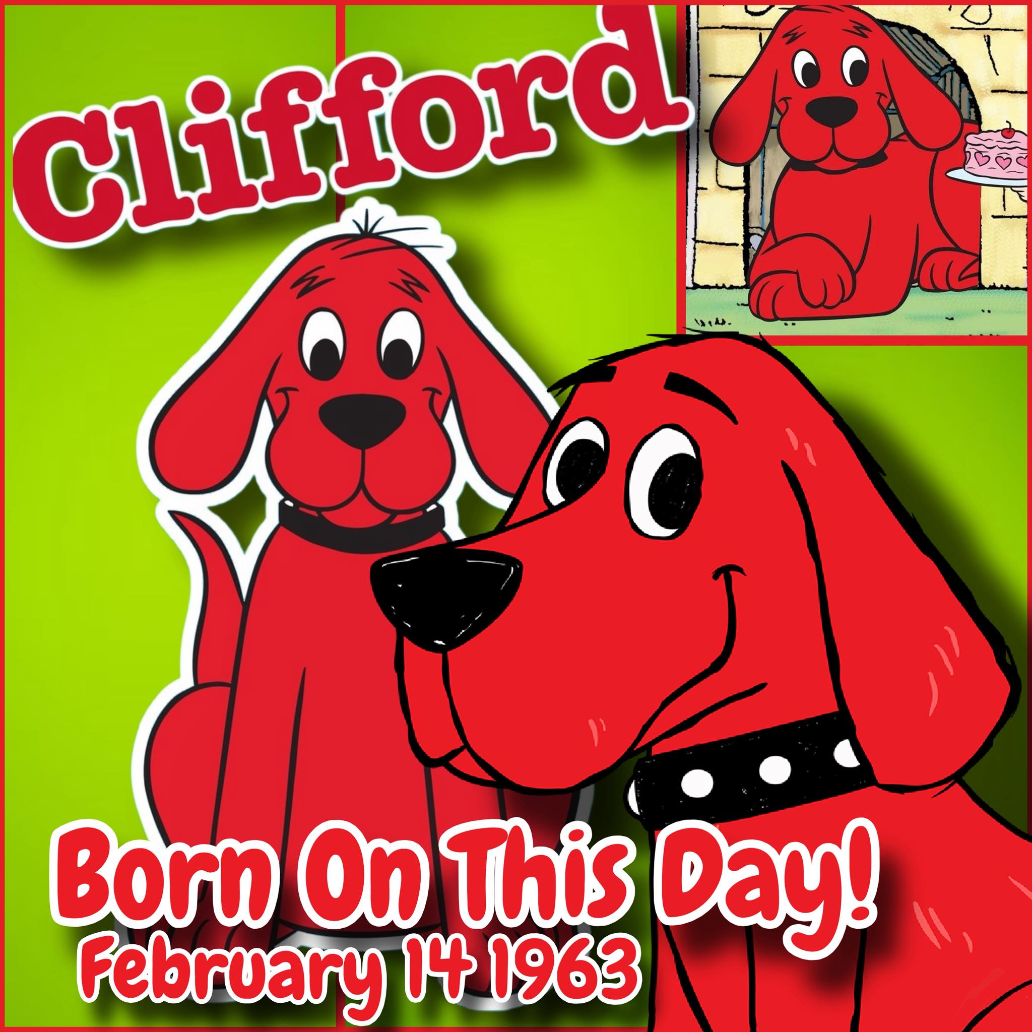 Black - Happy 63rd Birthday Clifford the Big Red Dog! Clifford the Big ...