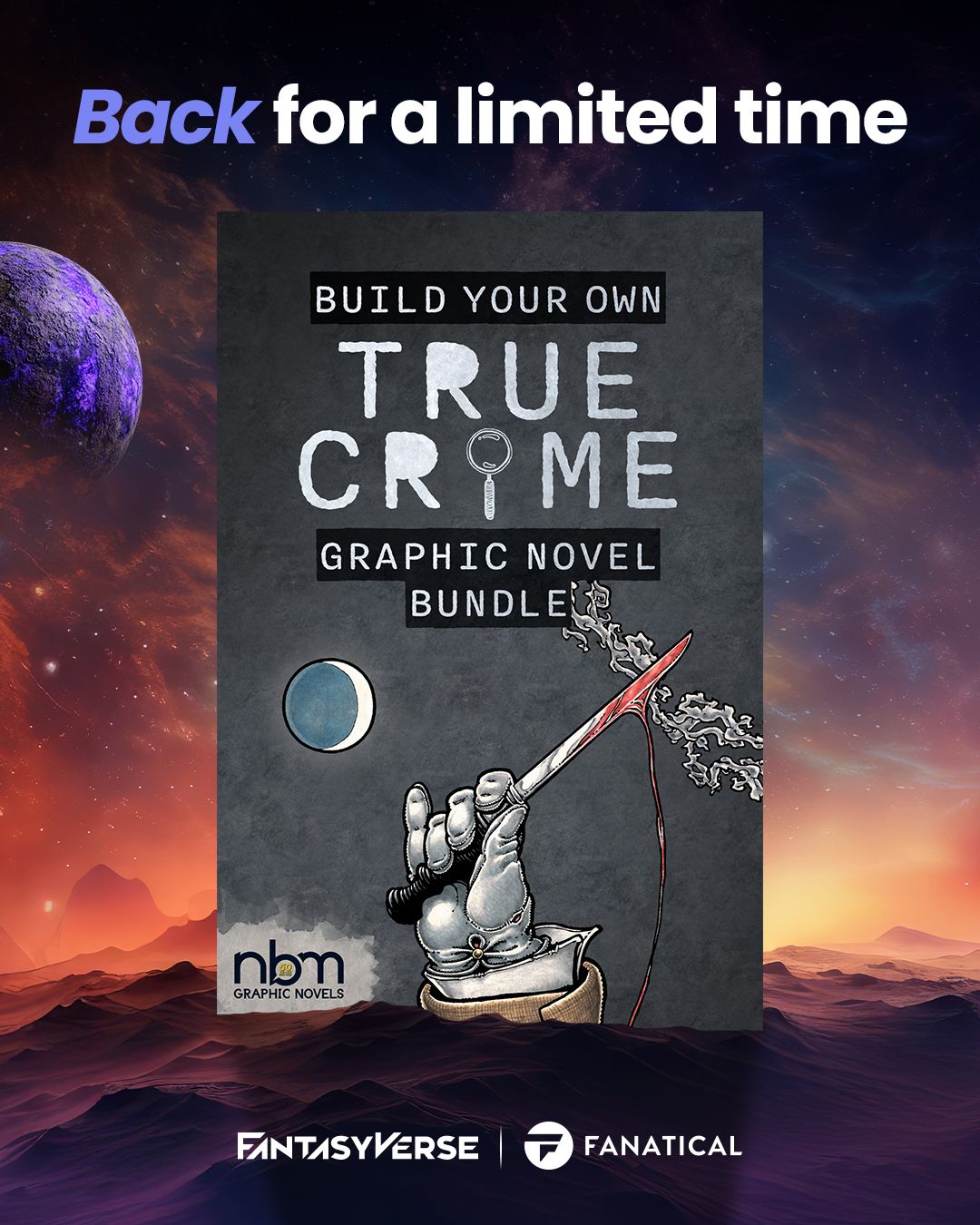 Fanatical - Our True Crime graphic novel bundle returns for a limited ...