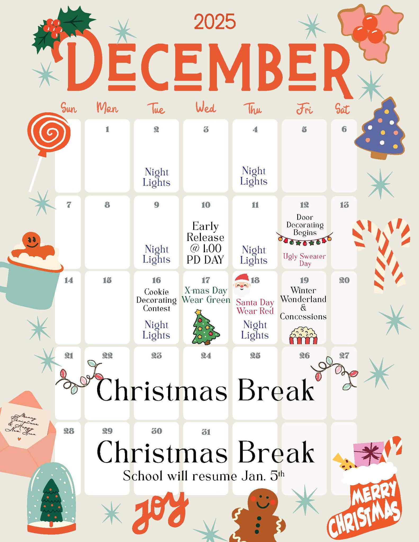 Standing - December 2025 Elementary School Calendar - https://drive ...