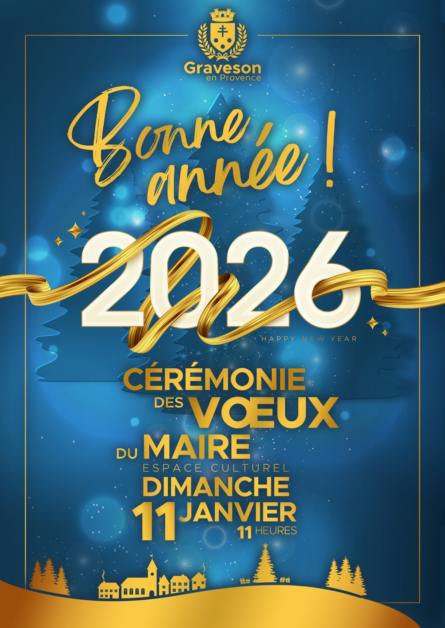 Ville - 🎄 #RÉVEILLON - NOUVEL AN : Michel Pécout, maire de Graveson en ...
