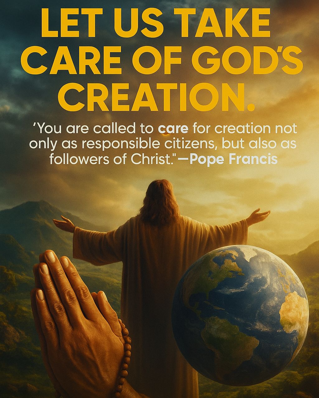 LET US TAKE CARE OF GOD'S CREATION.... - The Divine Mercy | Facebook
