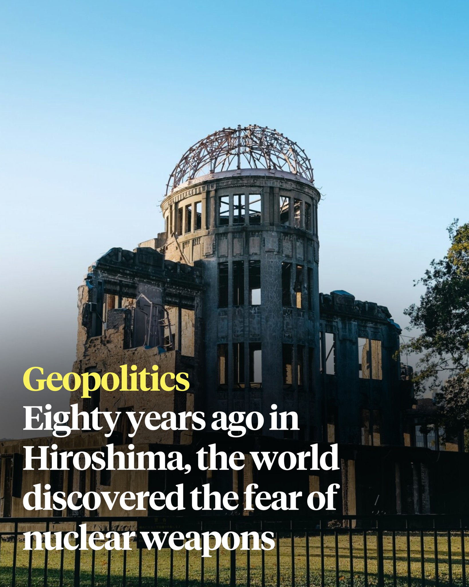 Luxus - Eighty years ago, on August 6, 1945, the world stood still as ...