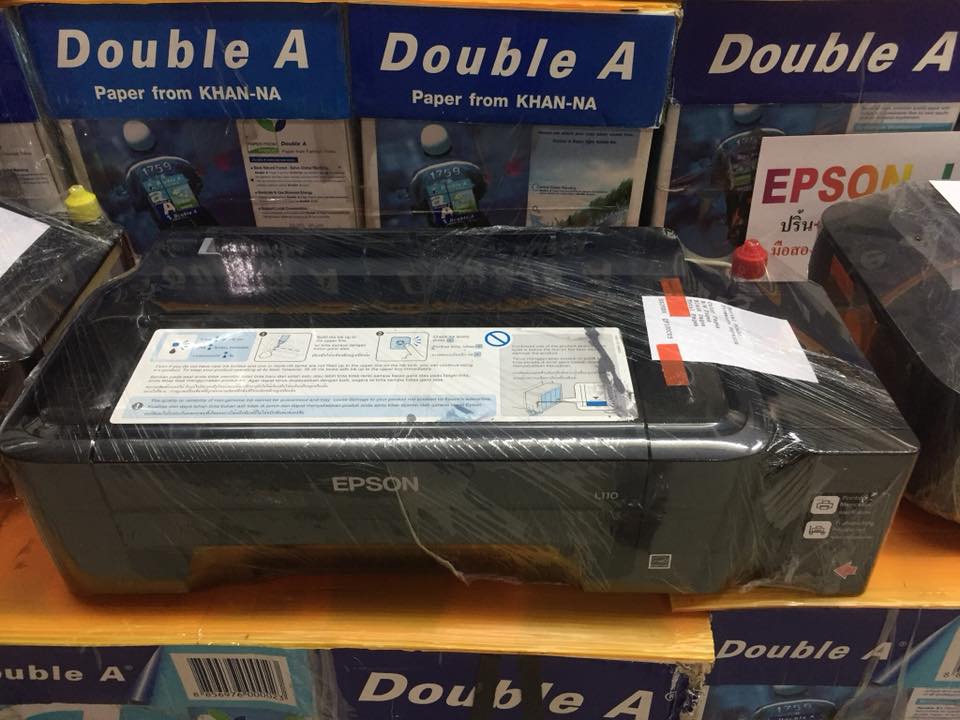 Epson L110 แท้งค์ศูนย์ ปริ้นอย่างเดียว ระบบ4สี 2200 มือ2 สภาพดี 3204