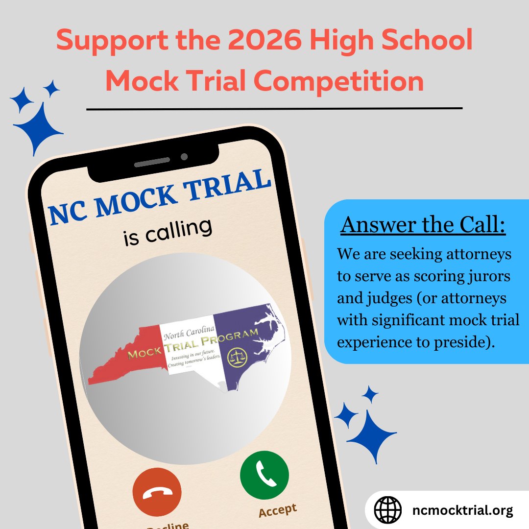 North - Support the 2026 High School Mock Trial Competition The North ...