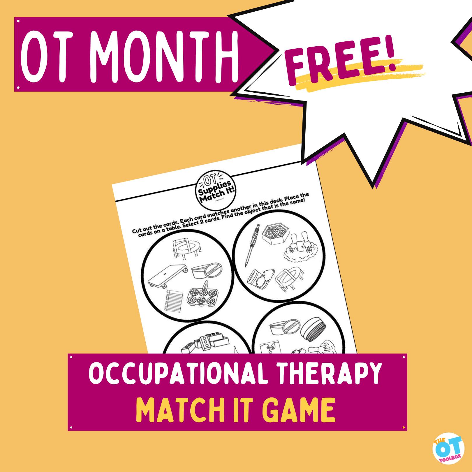 The OT Toolbox - Happy World OT Day! As a thank you to... | Facebook