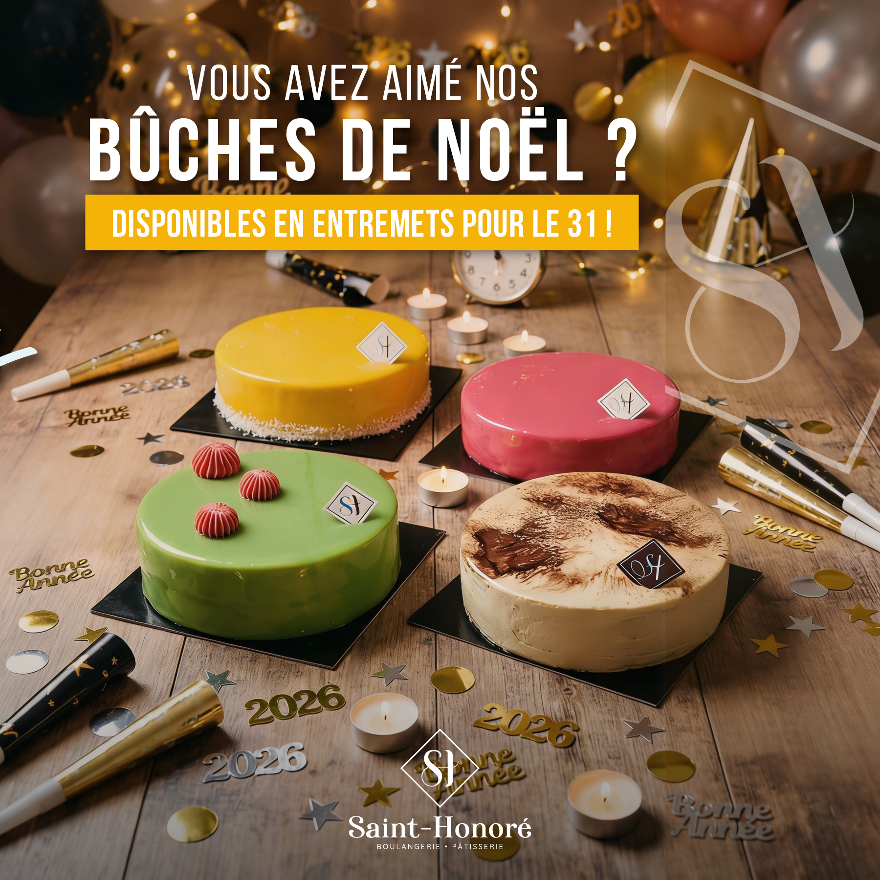 Boulangerie - 😍 La gourmandise de Noël continue ! Retrouvez un large ...