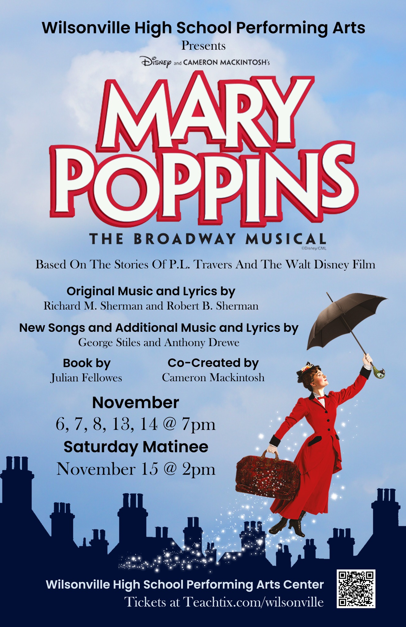 Mary Poppins The Musical at Wilsonville High School