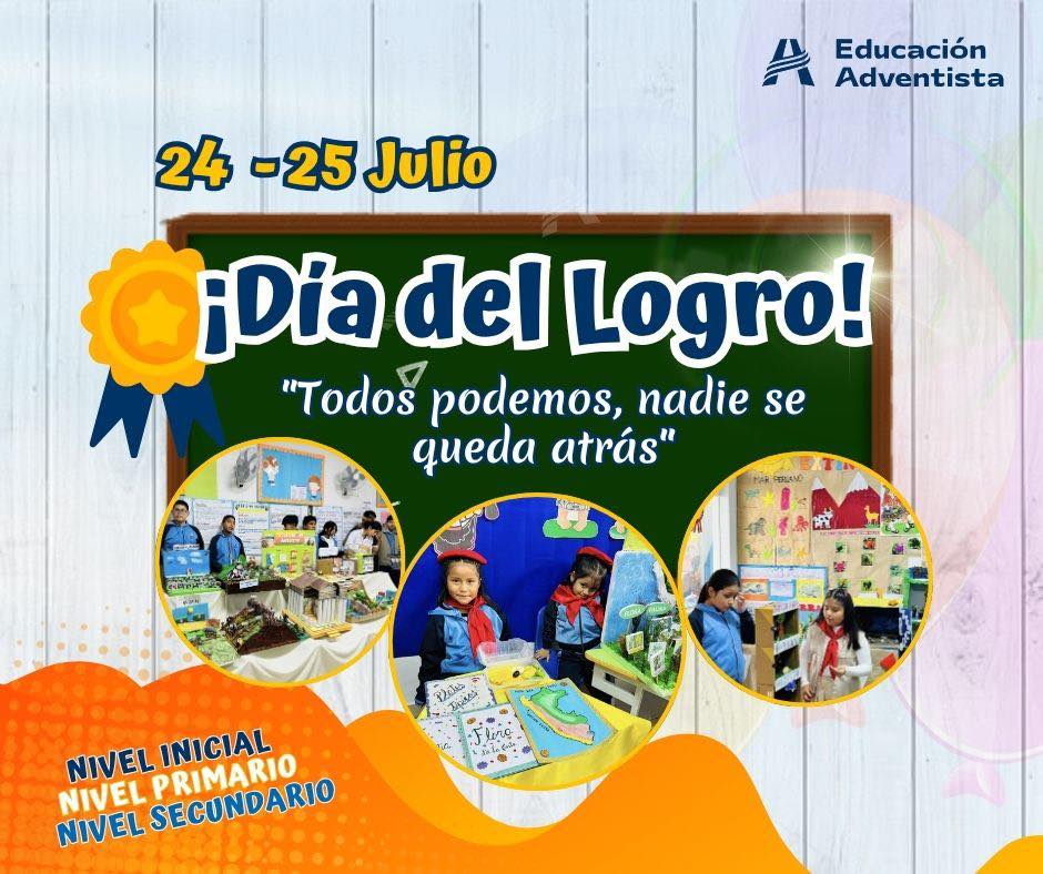 Colegio - ¡📚 DÍA DEL LOGRO Inicial - Primaria : 24 de julio, 9am ...