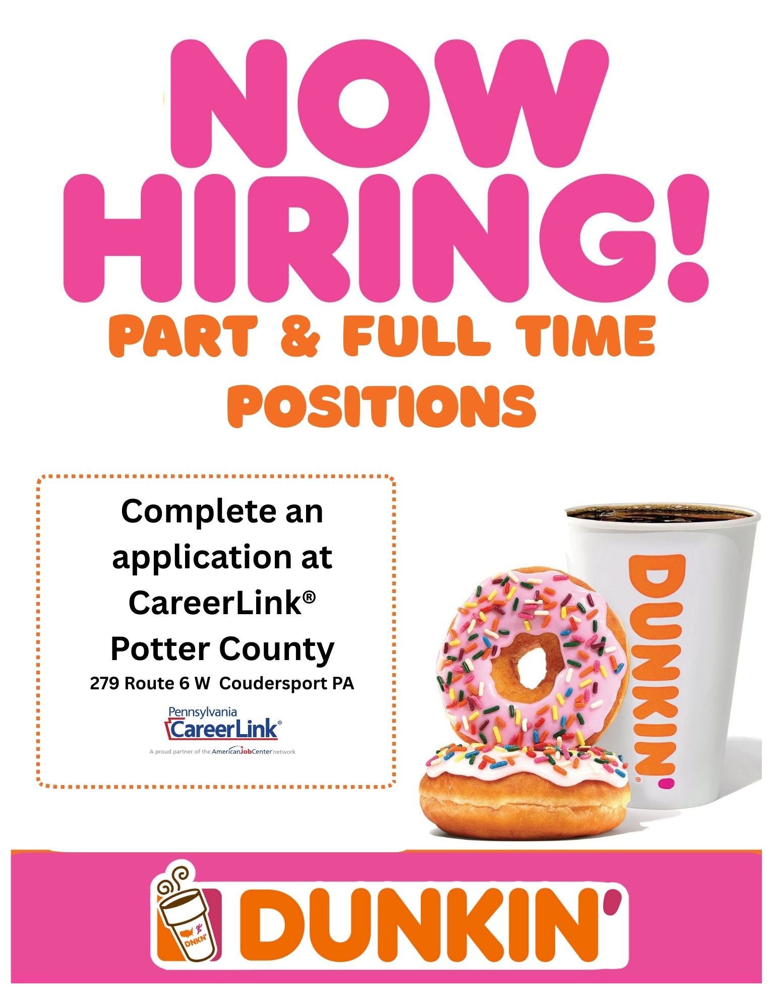 PA - Donut just sit there 🍩Dunkin' is brew-ing something special. PART ...