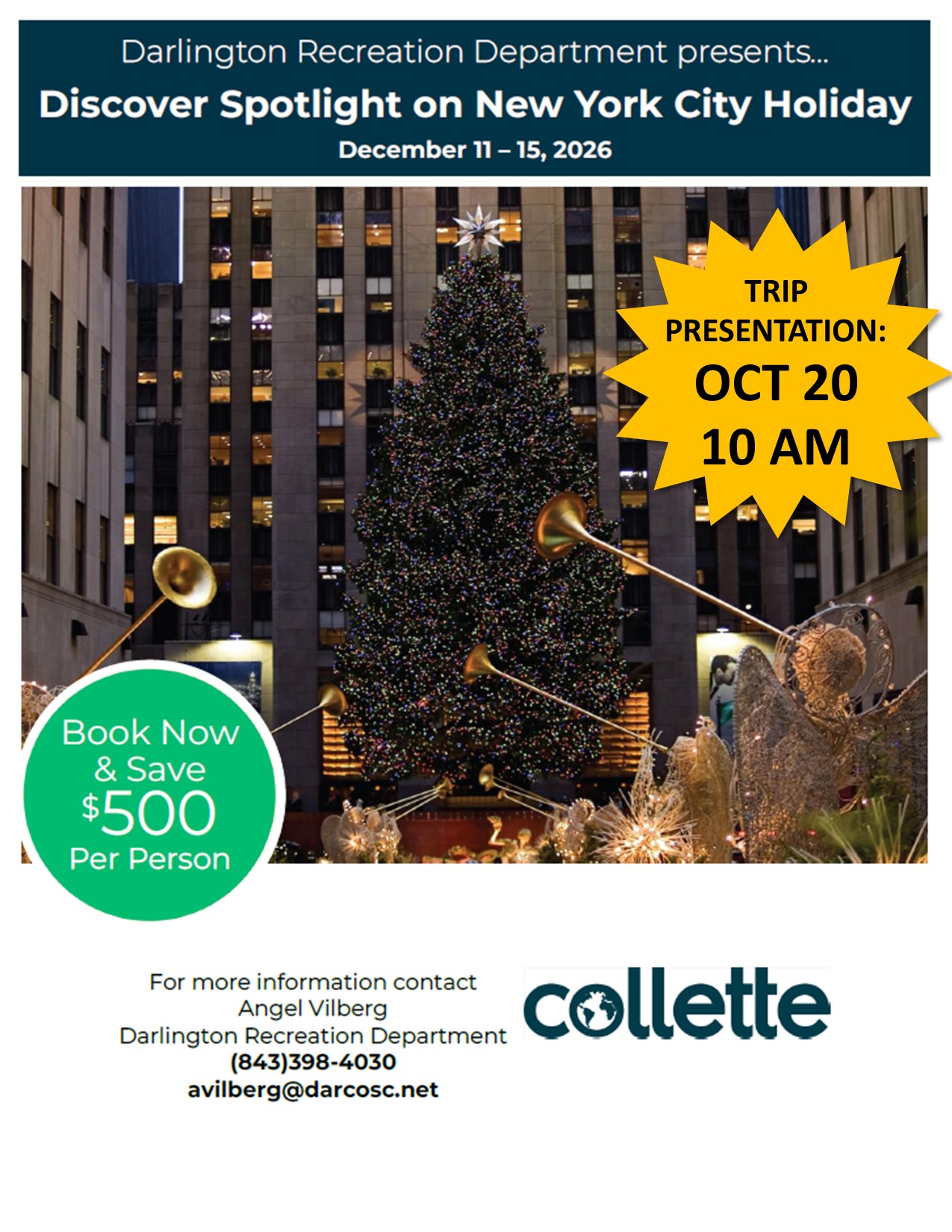 Holiday in New York City Trip Presentation