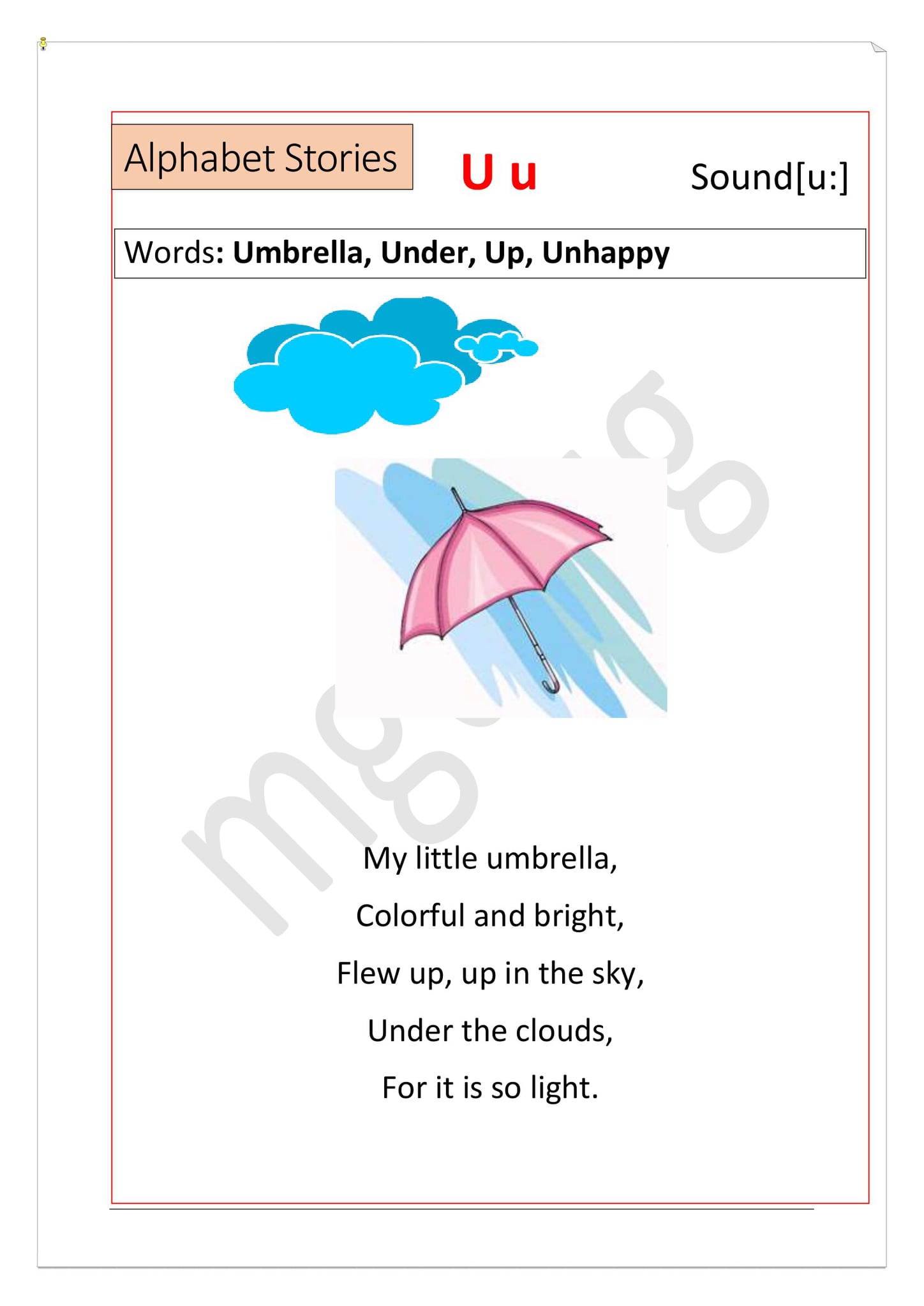 MGuruG - Alphabet Story - continued ( 5/ 5 ) : Alphabet...