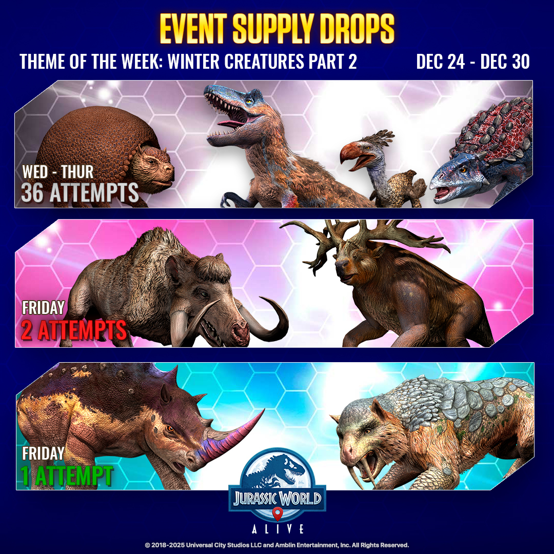 Jurassic World Alive - Our FAQ section is there to support all new and ...